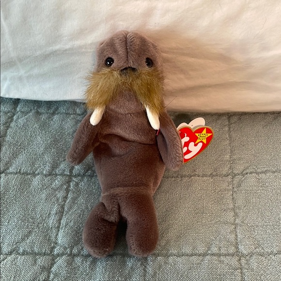 Ty | Toys | Ty Beanie Baby Jolly The Walrus With Pvc Pellets | Poshmark